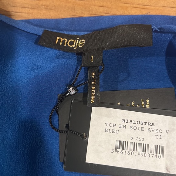 Maje | Tops | Maje Silk Blouse | Poshmark
